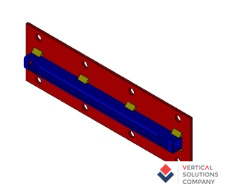 Flat Surface Mounted Insert - Vertical Solutions Company