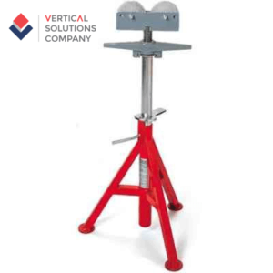 Roller Head Pipe Stand - Vertical Solutions Company
